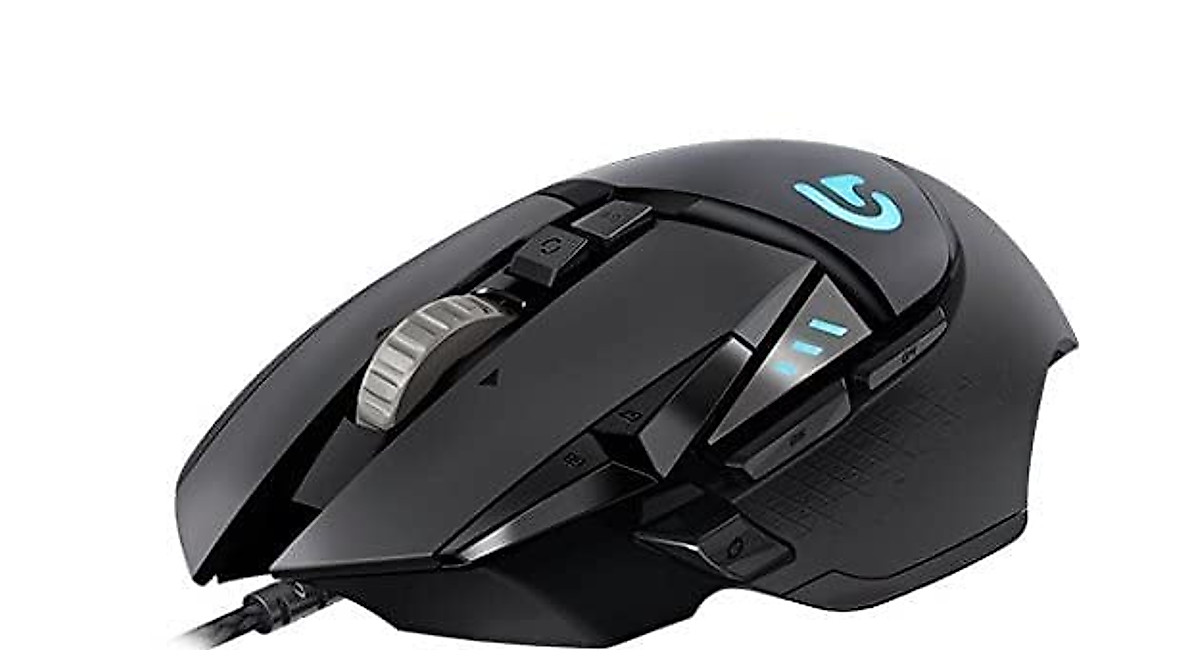 Logitech G502 RGB Gaming Mouse - 12,000 DPI & Tunable