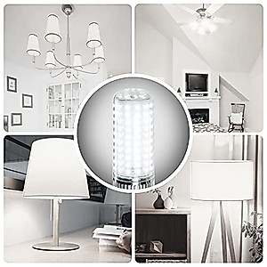 E26 LED Bulb,25W LED Corn Light Bulb 200W Equivalent 6500K Cool Daylight White 2500LM Non-dimmable Flicker Free Ceiling Fan LED Corn Bulb for Indoor Outdoor Home Garage Pack of 3