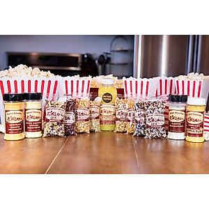 Amish Country Popcorn | 8-4 oz Bags | Air Pop Variety Sampler | Popcorn Kernels and Variety Topping Bundle | Old Fashioned, Non-GMO and Gluten Free