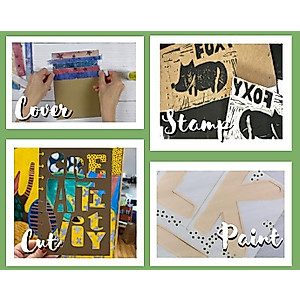 Grafix Medium Weight Acid-Free 0.057” Chipboard Sheets, Create Three-Dimensional Embellishments for Cards, Papercrafts, Mixed Media, Home Décor, and More, 12 x 12, Natural, 25 Count