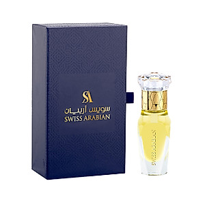 Swiss Arabian Sultan For Unisex - Luxury Products From Dubai - Long Lasting Personal Perfume Oil - A Seductive, Exceptionally Made, Signature Fragrance - The Luxurious Scent Of Arabia - 0.4 Oz