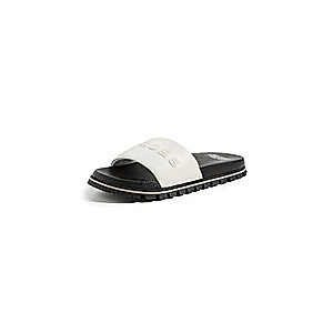 Marc Jacobs Women's The Slide, Cotton/White, 7 Medium US