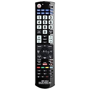 Gvirtue Universal Remote Control ARC-8in1 for Samsung, Vizio, LG, Sony, Sharp, Panasonic,Toshiba, Philips LCD LED 3D Smart TVs
