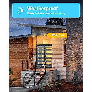 Sunco 16 Outdoor LED Flood Home Patio Driveway Light, Waterproof PAR38 LED, CRI90 5000K Daylight Dimmable, 100W Equivalent 13W, Wet-Rated, 1050 Lumens, E26 Base UL