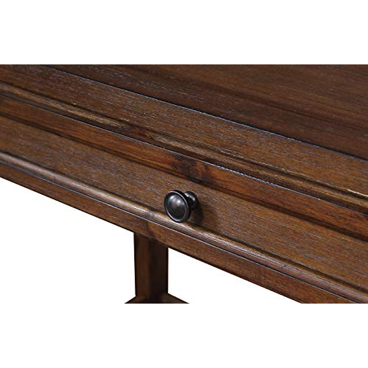OSP Home Furnishings Baton Rouge Writing Desk, Walnut