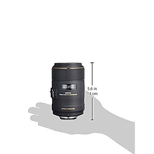 Sigma 258306 105mm F2.8 EX DG OS HSM Macro Lens for Nikon DSLR Camera