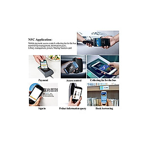 NFC/QR Dual - NFC Tag Sticker with Unique configurable QR Code (50 Pieces)