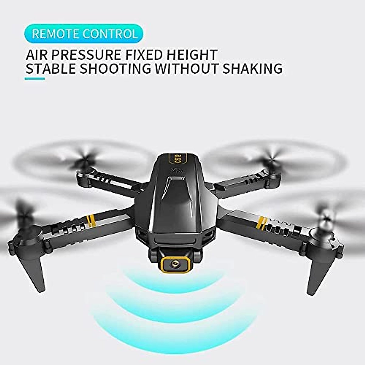 RKSTD Drone With HD Camera, Suitable For Adults, Beginners, Children, Foldable Remote Control Quadcopter, One-button Takeoff/landing, Headless Mode, Waypoint Flight, 360° Flip