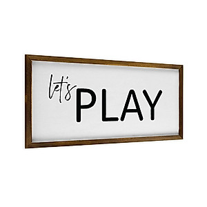 Fprqlyze Let's Play Sign Playroom Sign Kids Room Decor Kids Playroom Sign Playroom Wall Decor Play Room Decor