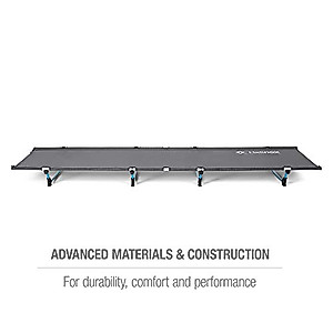 Helinox Lite Cot Ultra-Light, Compact, Collapsible, Portable Camping Cot, Black