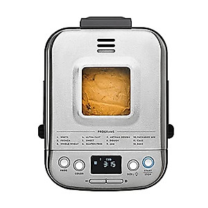 Cuisinart CBK-110C Compact Automatic Bread Maker, Stainless Steel