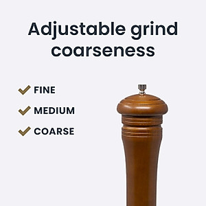 Olde Thompson Since 1944 Hotel Pepper Mill, 17", Walnut