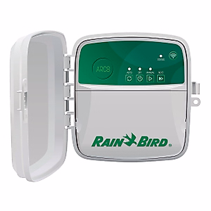 Rain Bird ARC8 App-Based Indoor/Outdoor Smart Irrigation WiFi Timer/Controller, 8-Zone/Station, EPA WaterSense Certified, Compatible with Alexa