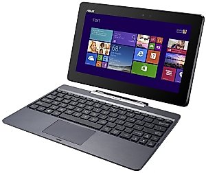 Asus T100TA-C1-GR-B Transformer Book Laptop (Windows 8.1, Intel A4 1.33 GHz Processor, 10.1 inches Display, SSD: 64 GB, RAM: 2 GB DDR3) Grey