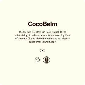 Sun Bum Cocobalm Lip Balm Variety Pack | Hydrating with Aloe | Hypoallergenic, Paraben Free, Silicone Free | 0.15oz Stick | 3 Flavor Variety Pack