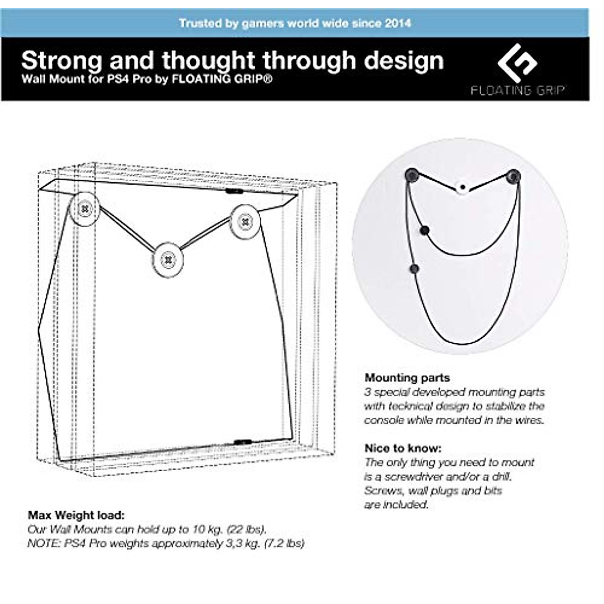 Pro Wall Mount (PS4)