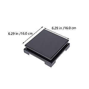 Cabilock Farmhouse Riser for Room Decor: Decorative Pedestal Stand Beautiful Pedestal Stand Uniquely Displays Your Decorations Rustic Bathroom Counter Tray and Kitchen Decor