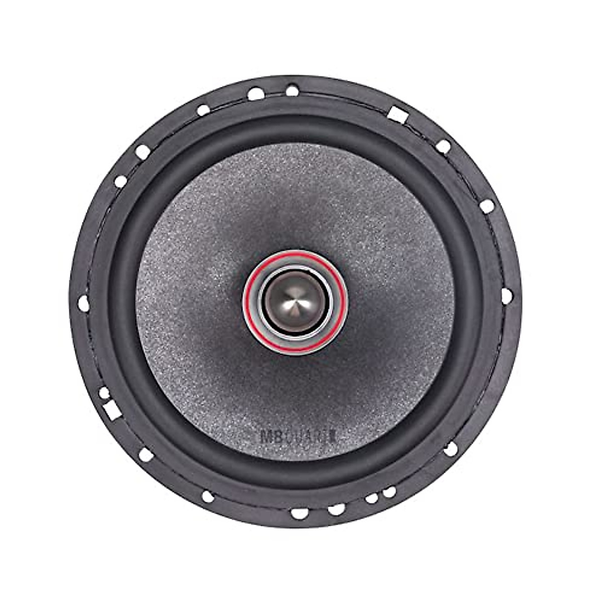 MB Quart PS1-316 Premium 6.5 Inch 400 Watt 4 Ohms 3 Way Component Network Control Mobile Speaker Car Audio Systems, Grills Included, Black (2 Pack)
