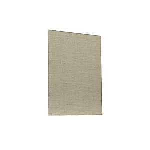 Senso Clear Primed Linen Panels - 12x12-3 Pack of Panels for Painting Oils, Acrylics, Pastels and More