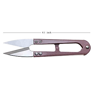 DEEINN 4.1inch Sewing Scissors(pack of 3) Yarn Thread Cutter Small Snips Trimming Nipper - Great for Stitch, Mini DIY Supplies, Yarn Scissors