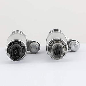 HIMIKI Intake and Exhaust Camshaft Position Actuator Solenoid Valve Kit - Replaces 12655421 12655420 Compatible with GMC Cobalt HHR Malibu Equinox G6 and other GM Vehicles - 2.0 2.2 2.4L