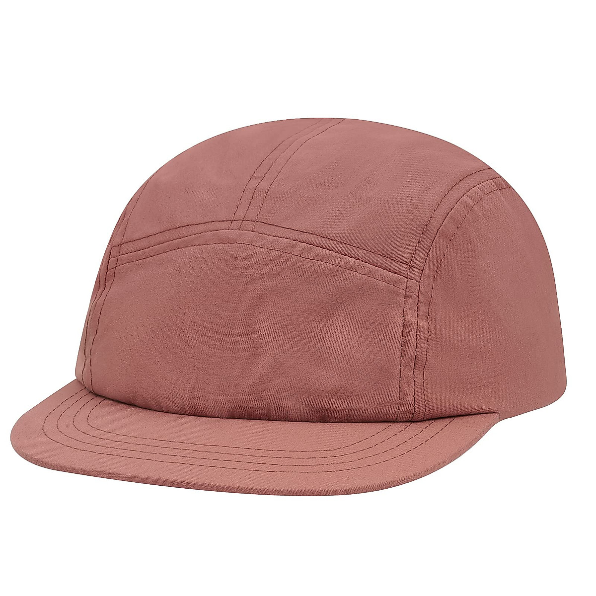 CLAPE Short Brim Baseball Cap Quick Drying 5 Panel Sun Hat Cap