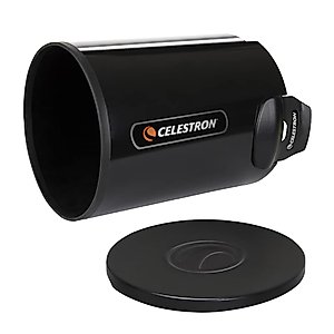 Celestron – Dew Shield with Cover Cap – Aluminum Dew Prevention – Fits 6” Schmidt Cassegrain Telescope