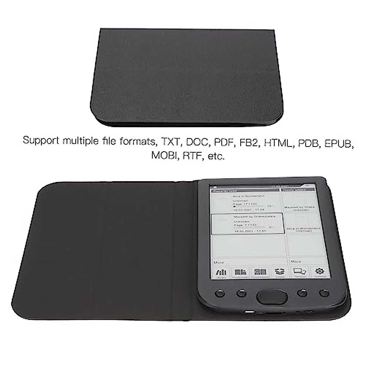 Elevate Your Reading Experience with 6-Inch Ink Screen Ereader: 8000 8GB 512MB eBook Reader with Protective Film