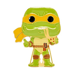 Funko Pop! Pin: Teenage Mutant Ninja Turtles - Michelangelo, Glow in The Dark
