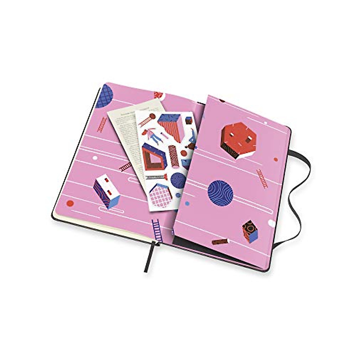 Moleskine Limited Edition Studio Collection Notebook, Hard Cover, Large (5" x 8.25"), Ruled/Lined, Yukai Du, 240 Pages