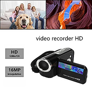 16 Million Megapixel Difference Digital Camera - 2.0 Inch TFT LCD Compact Mini Camera Student Entry-Level Camera - Built-in Microphone&Speaker Gift for Children Elderly Beginners