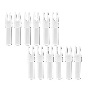 Carbon Express LAUNCHPAD Precision Nock, Size .244 (Fits All Carbon Express Shafts with a 0.244 inside diameter), 12-Pack
