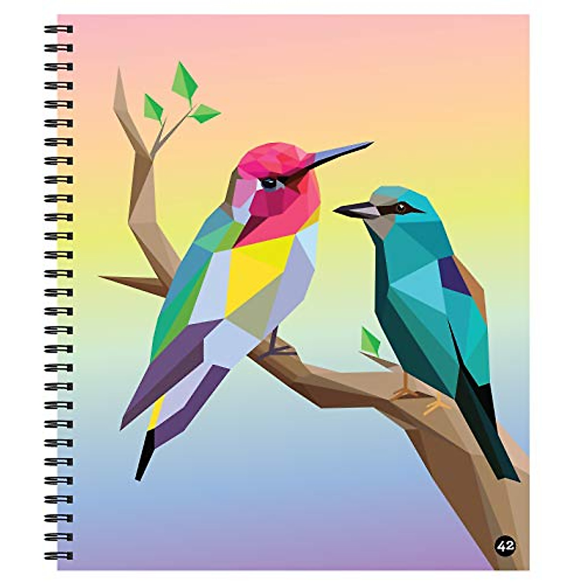 Brain Games - Sticker by Number: Birds (42 Images to Sticker)