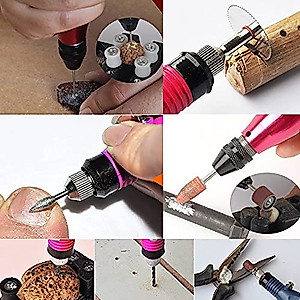Engraver Pen Electric Micro Drill Corded Tool Kit for Wood Resin Plastic Polymer Clay Key Chain Pendant Earring Jewelry Making