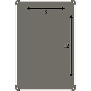 Mermaid Sign She Dreams Of The Ocean Chic Art Vintage metal sign Personalized Hanging sign Wall Decor For Home Bar Coffee Garden Farm Garage 8X12inch