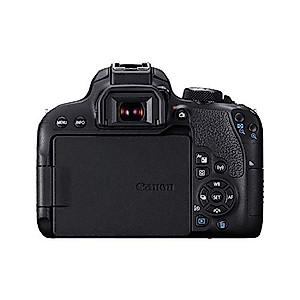 Canon EOS 800D Digital SLR with 18-55 is STM Lens Black (International Model No Warranty)