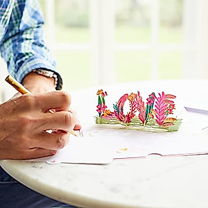 Lovepop Floral Love Pop Up Card, 5x7-3D Greeting Card, Pop Up Card for Mom, Anniversary Card for Wife, Love Card, Thinking of You