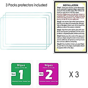 QIBOX Screen Protector Compatible with Sony Alpha a7RIII a7RIV A7R3 A9 A7RII A7SII A77II RX100 Camera, Tempered Glass Screen Guard Full Coverage Edge to Edge[3 Pack], Not for A7IV Camera