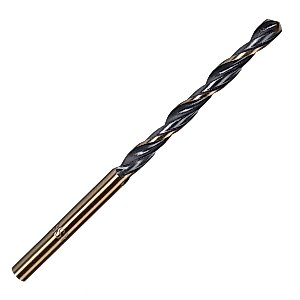 FOCMKEAS 12.5mm Twist Drill Bit High Speed Steel 4341 Straight Shank Gold and Black Coated Drilling Bits for Home Improvment DIY, Metal/Wood/Plastic