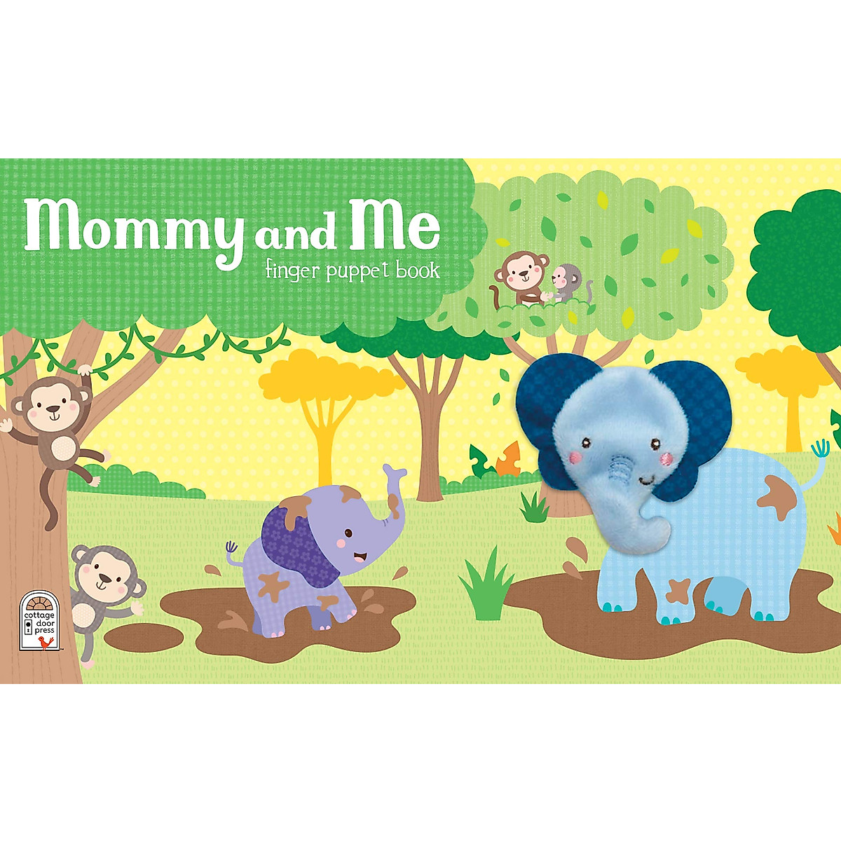 Mommy and Me Finger Puppet Board Book for babies and toddlers, new moms, baby shower or Mother's Day gifts (Finger Puppet Book)