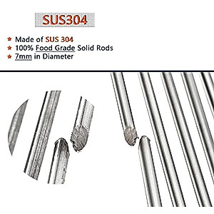 Cmanzhi 146.16197211 (2-Pack) 16 1/5” Stainless Steel Grates for Kenmore 146.10016510,146.46365610 146.16142210 146.16198211 146.46366610 146.46372610 PG-40409SOLB 146.34461410 146.16197211