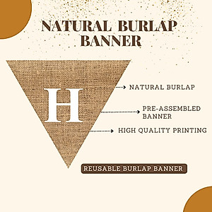 Happy Birthday Banner Burlap happy birthday banner Photo Props Burlap birthday banner Happy Birthday Bunting Birthday Party Decorations Birthday Party Decor Happy Birthday Sign