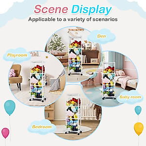 MIDOGAT Large Stuffed Animal Storage Zoo, Stuffed Animal Holder, Stuffed Animal Storage for Playroom, Bedroom, Nursery(Large)