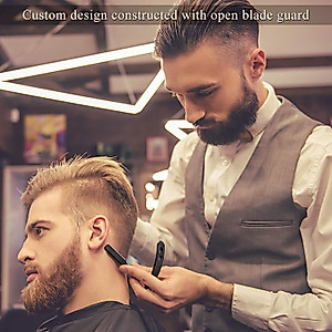 K5 International Barber Straight Razor Professional with 20 Blades + Leather Pouch, Straight Edge Razors For Men and Women Stainless Steel Cut Throat Shavette Razor