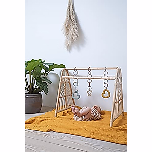 BIBS Loops 12-Pack, BPA Free, Made in Denmark. Polypropylene, Blush/Peach/Dusky Lilac