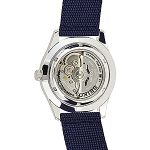 SEIKO Men's Analogue Automatic Watch with Textile Strap SNZG11K1