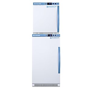 ACCUCOLD 20" Wide Performance Medical Refrigerator-Freezer Combination (LHD, Solid Door)