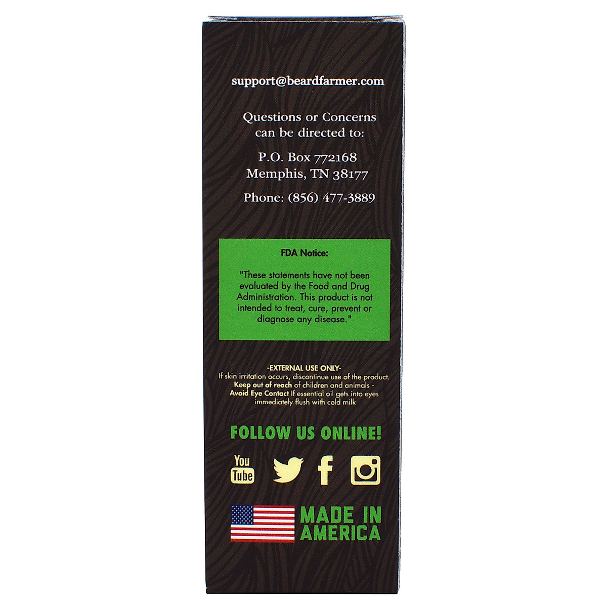 Beard Farmer - Growther XT Beard Oil (Extra Fast Beard Growth) All Natural Beard Growth Oil