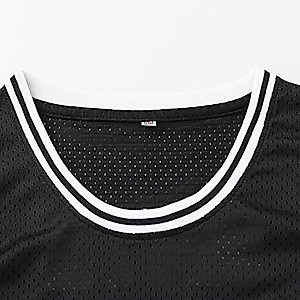 Eway Jersey #14 Basketball Jerseys S-XXXL(Black, L)
