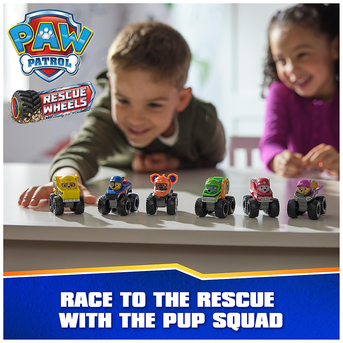 Paw Patrol: Jungle Pups Marshall, Skye & Elephant Action Figures with Projectile Launcher, Kids Toys for Boys and Girls Ages 3 and Up